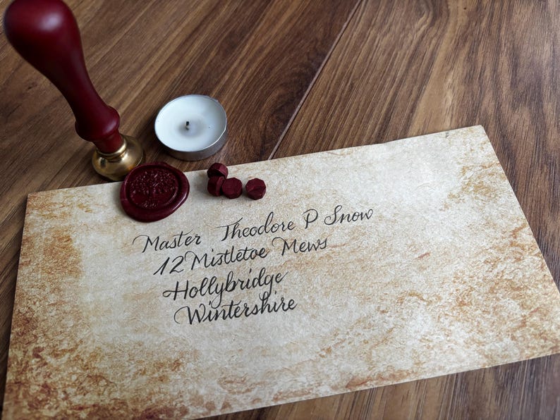 Luxury Santa Letter – Handwritten by Calligrapher, Personalised for ...