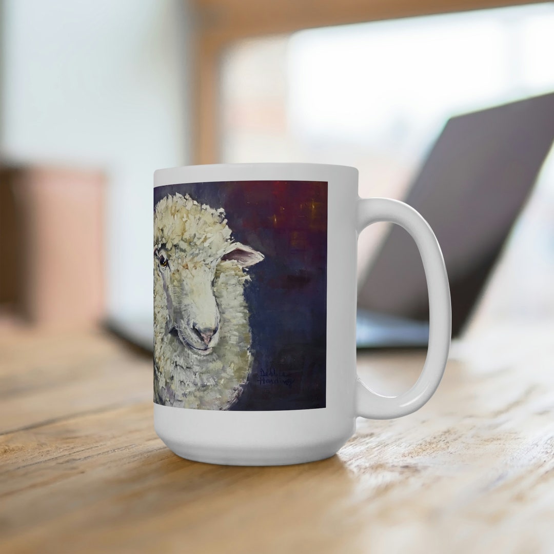 Sheep Coffee Mug Animal Gift Ewe Animal Lover Gift Mug Farmer Lamb Gift ...