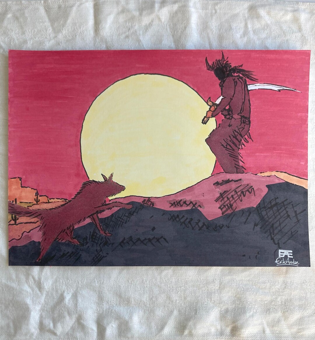 ENCOUNTER Original Marker Drawing - Etsy