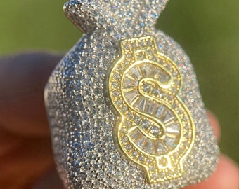 Iced Out Money Sign - Etsy