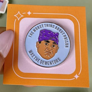 THE OFFICE Pins Set! Dunder Mifflin Paper Company Enamel Pin Badge ...