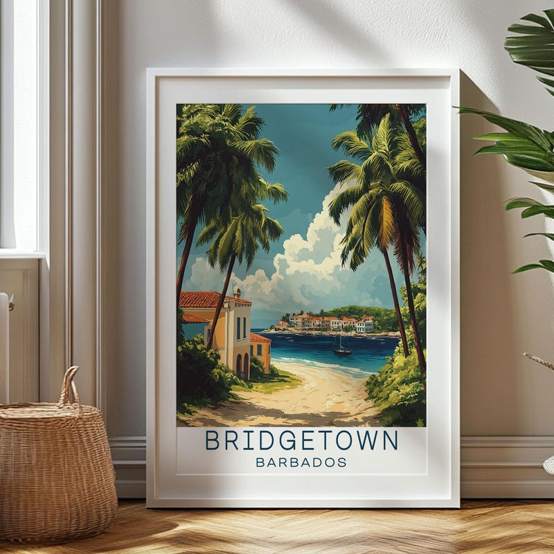 Barbados Art - Etsy