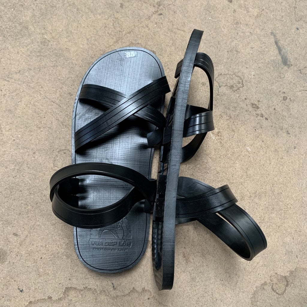 Vietnamese Hand-crafted Tire Sandals,flip-flops Tire Sandals, 4 Straps ...