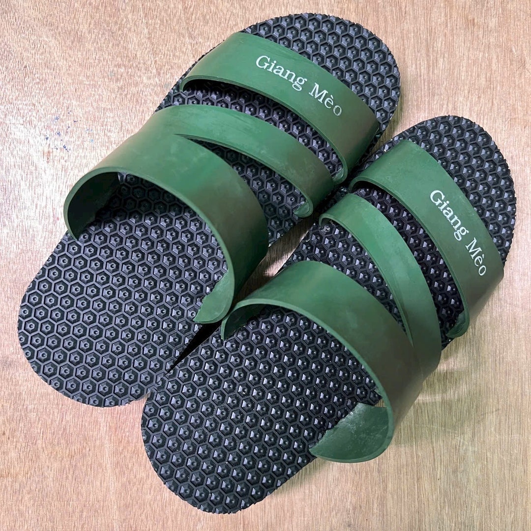 Vietnamese Hand-crafted Tire Sandals, New Technology Rubber Sandals, 2. ...