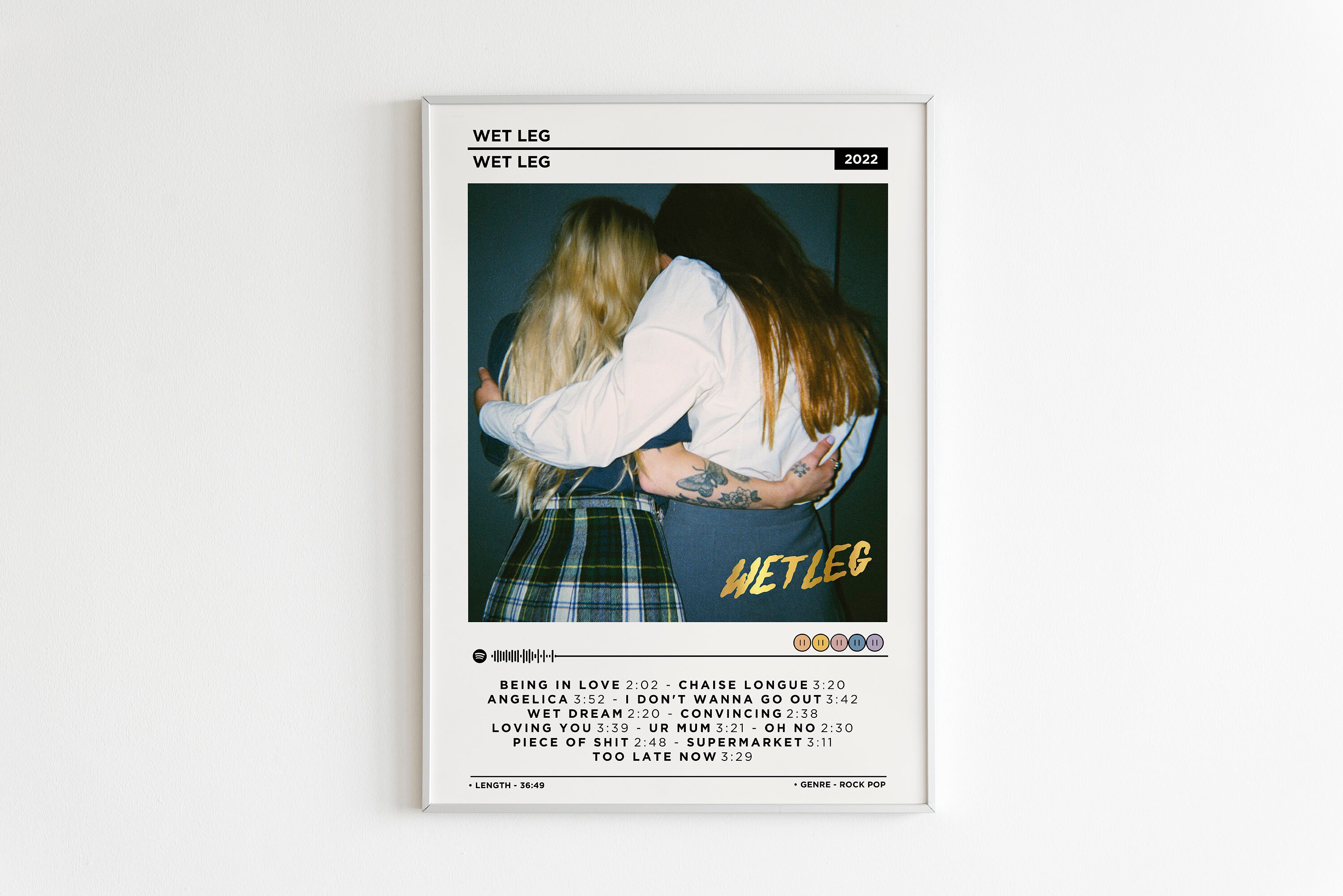 Wet Leg Tour UK 2023 Poster (Und), Wet Leg Rock Band Concert Merch ... Wet Leg Tour UK 2023 Poster (Und), Wet Leg Rock Band Concert Merch ...