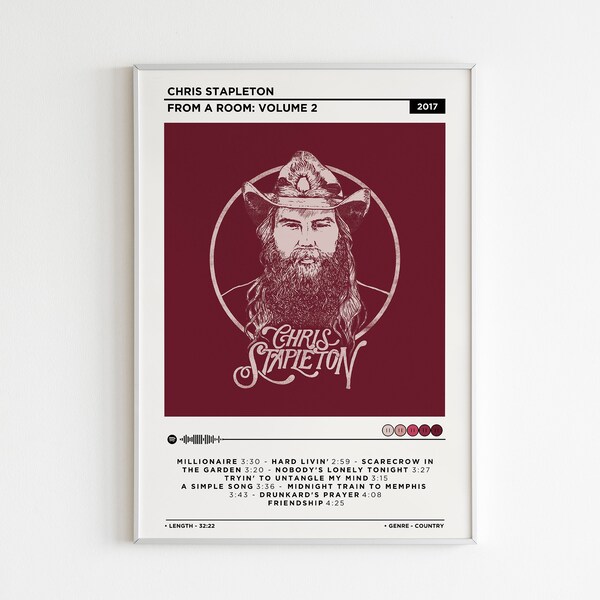 Chris Stapleton Album Cover Art - Etsy