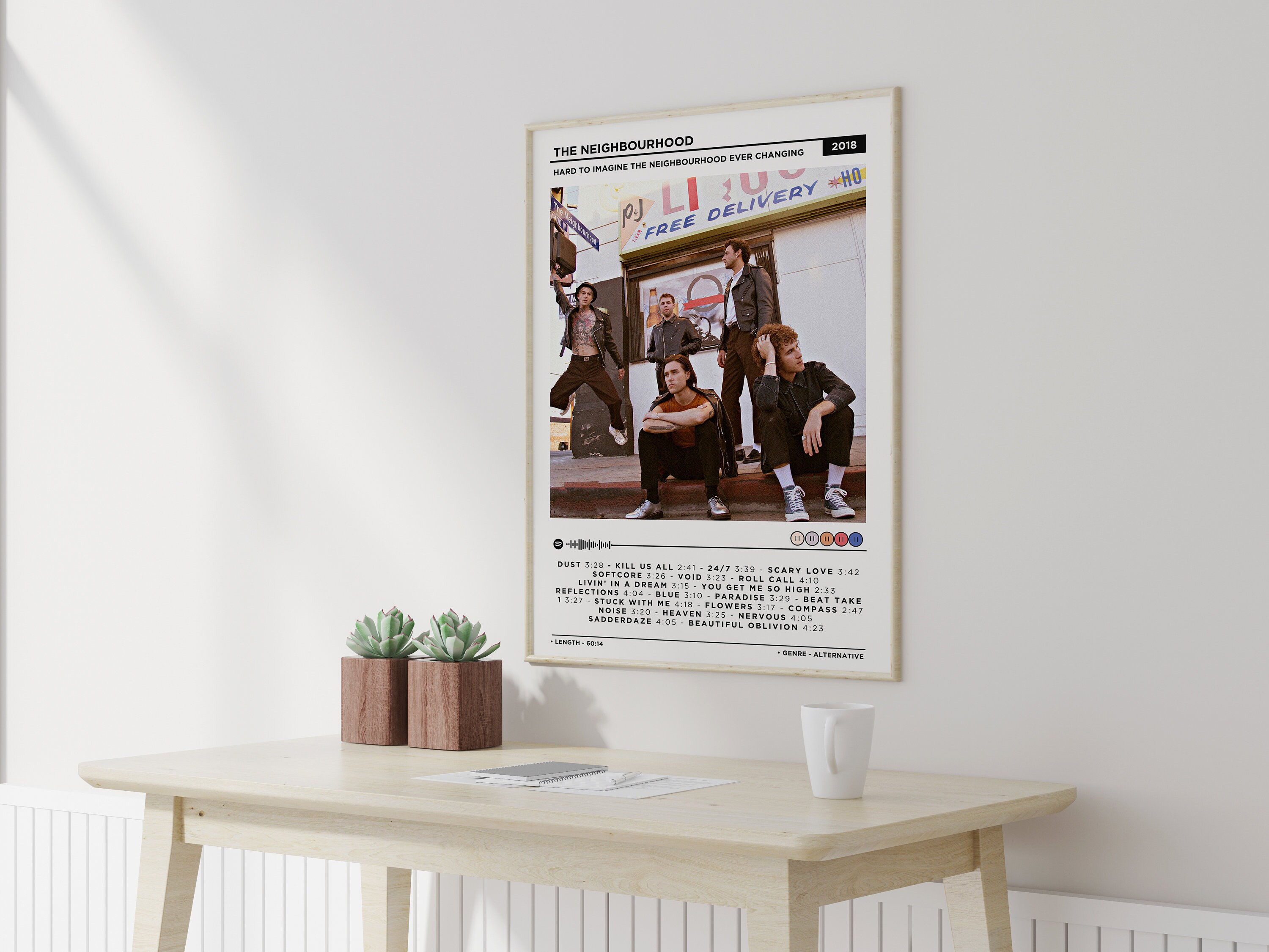 The Neighbourhood - The Neighbourhood Album Poster / Album Cover Poster ...