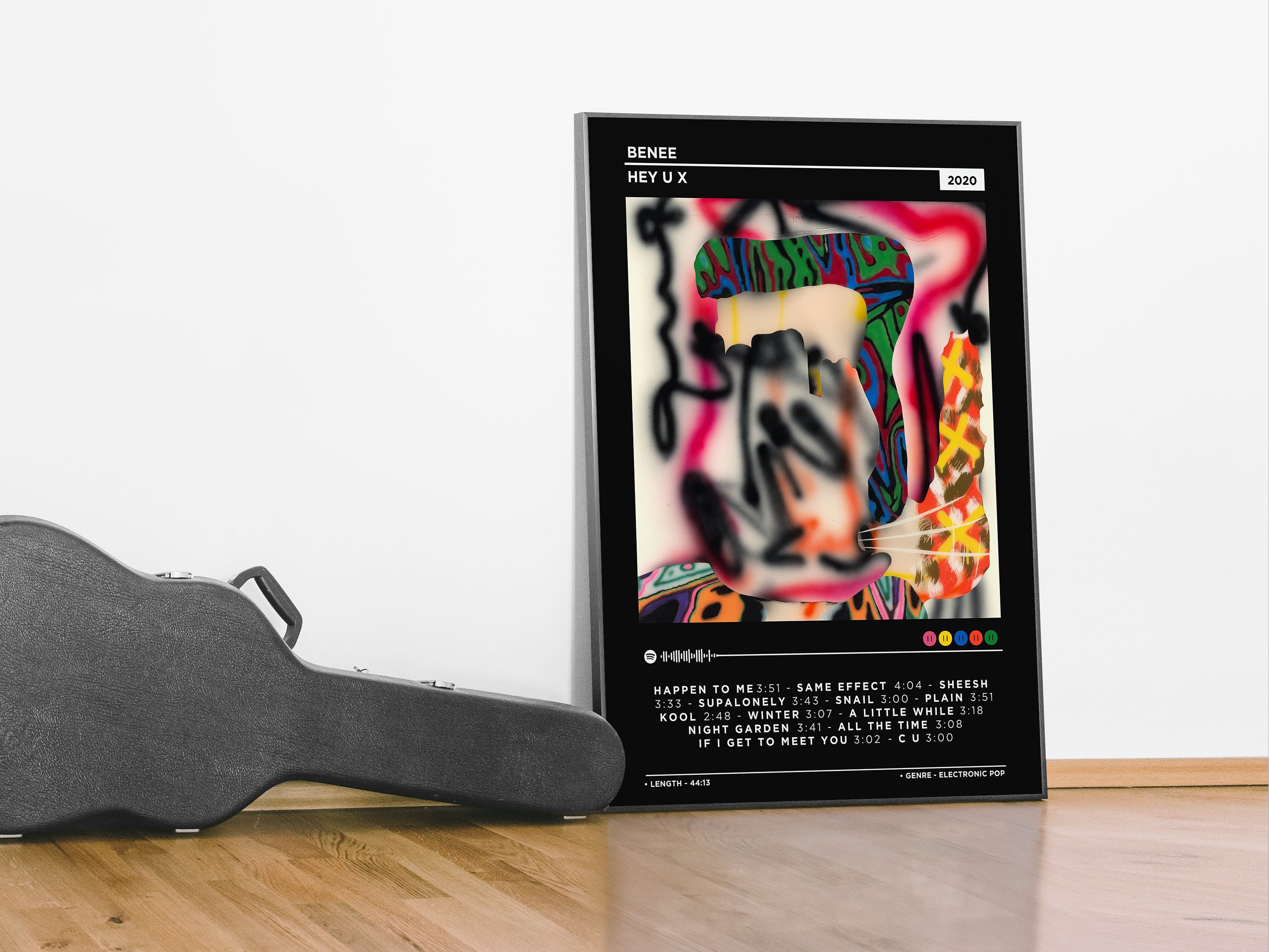 Benee - Hey U X Album Poster / Benee Poster / Album Cover Poster ...