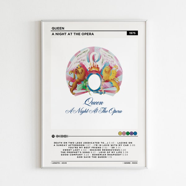 Queen Band Poster - Etsy