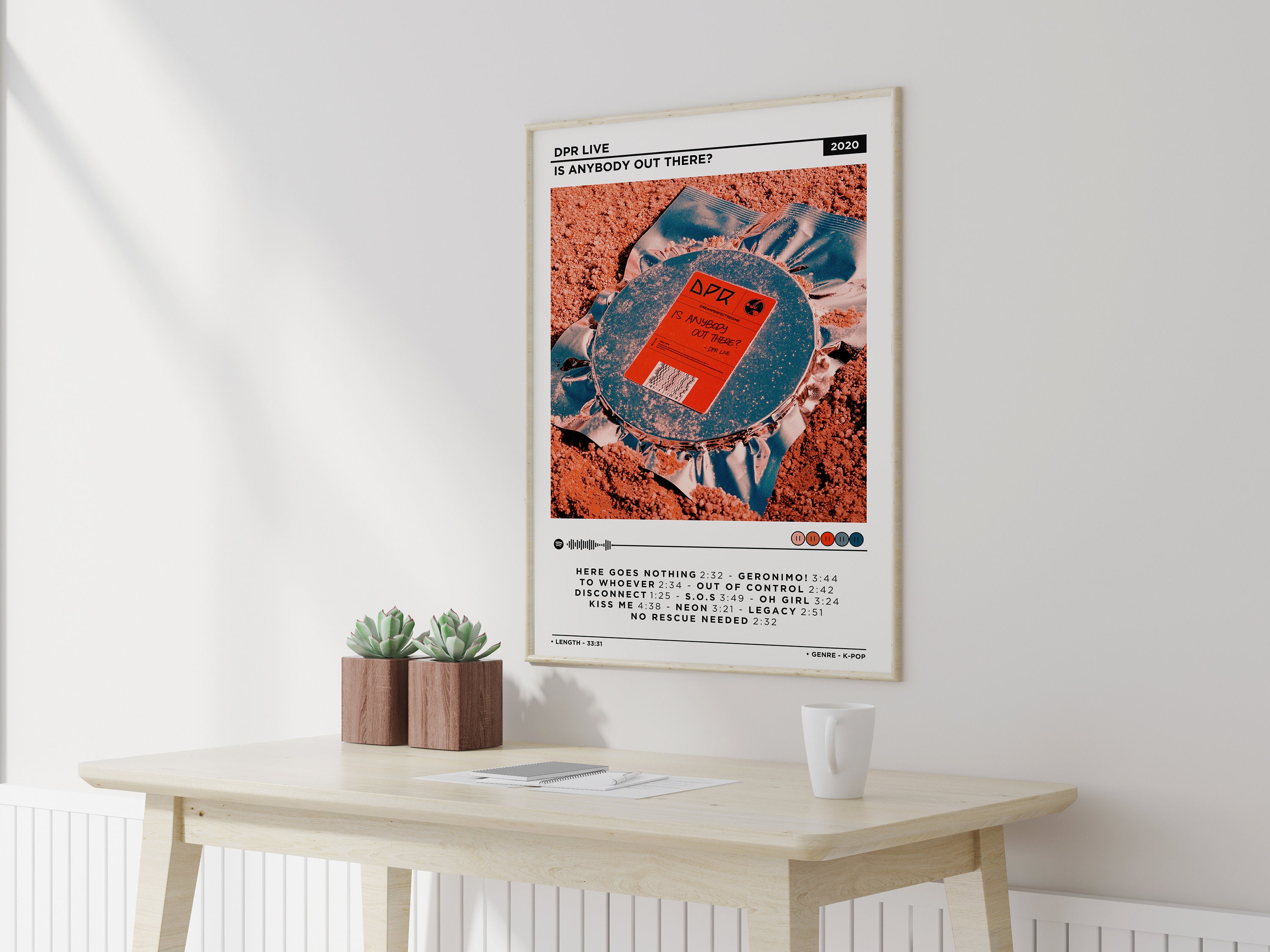 Dpr Live - Is Anybody Out There Album Poster / Dpr Live Poster / Album ...