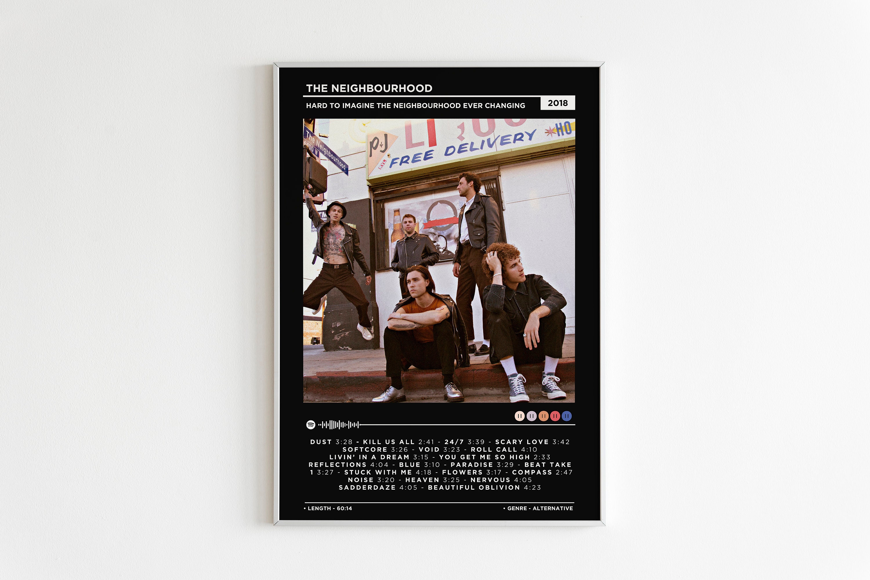 The Neighbourhood - The Neighbourhood Album Poster / Album Cover Poster ...