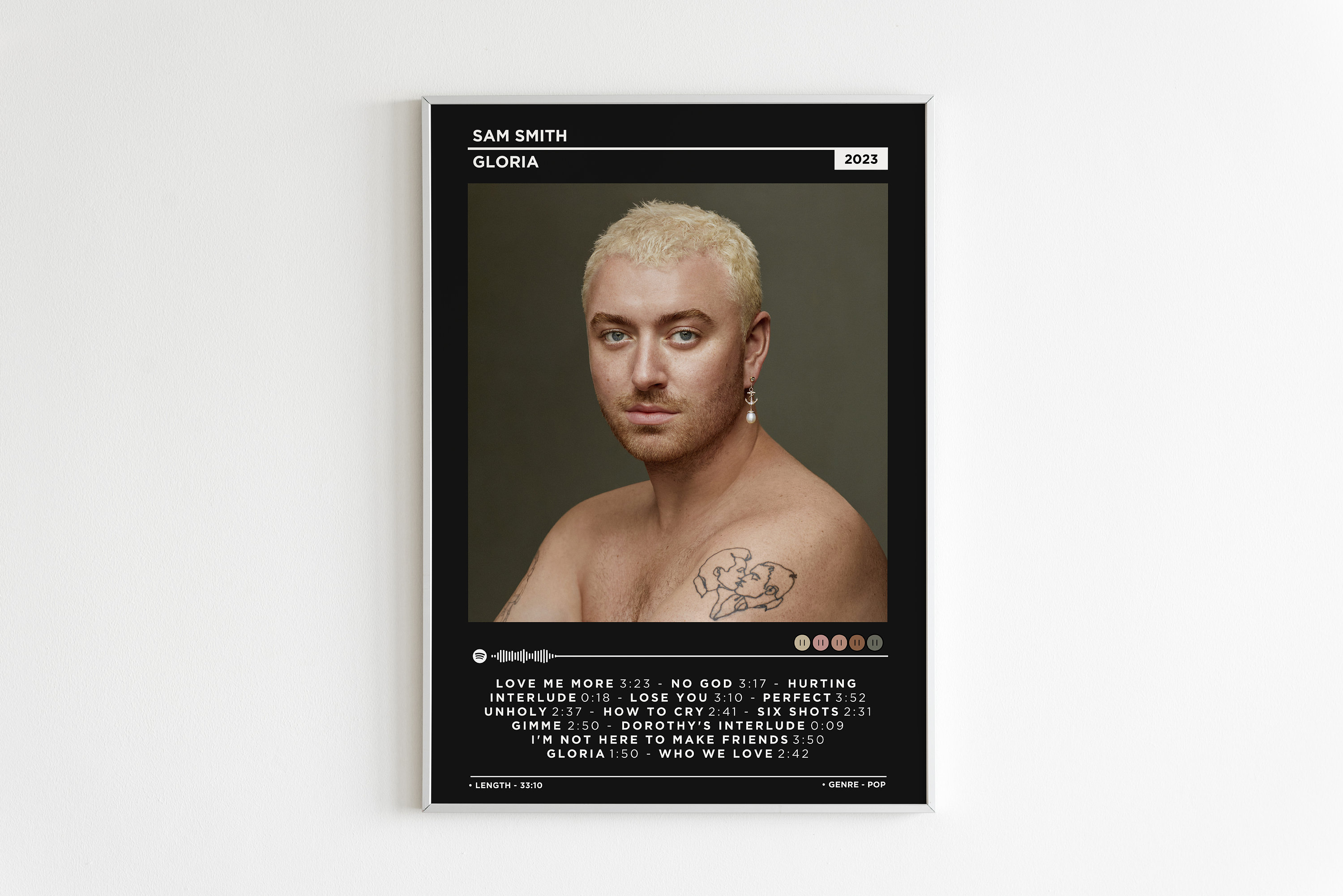 Sam Smith - Gloria Album Poster / Sam Smith Poster / Album Cover Poster ...