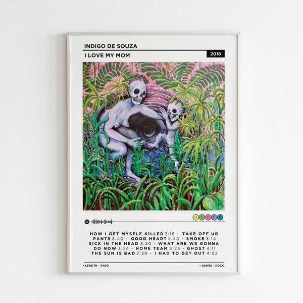Indigo Album Cover Poster - Etsy