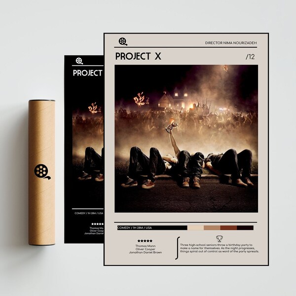 Project X Posters - Etsy