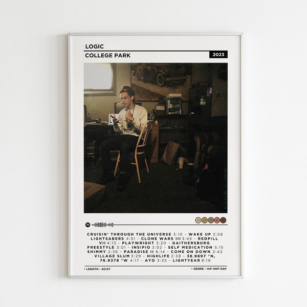 Logic Posters College Park - Etsy