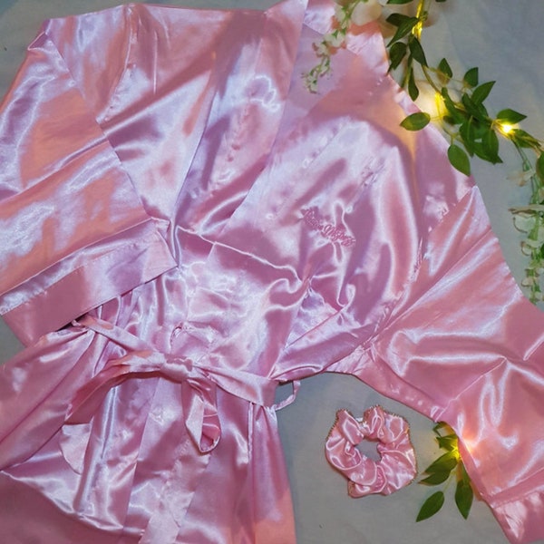 Satin Robe - Etsy UK