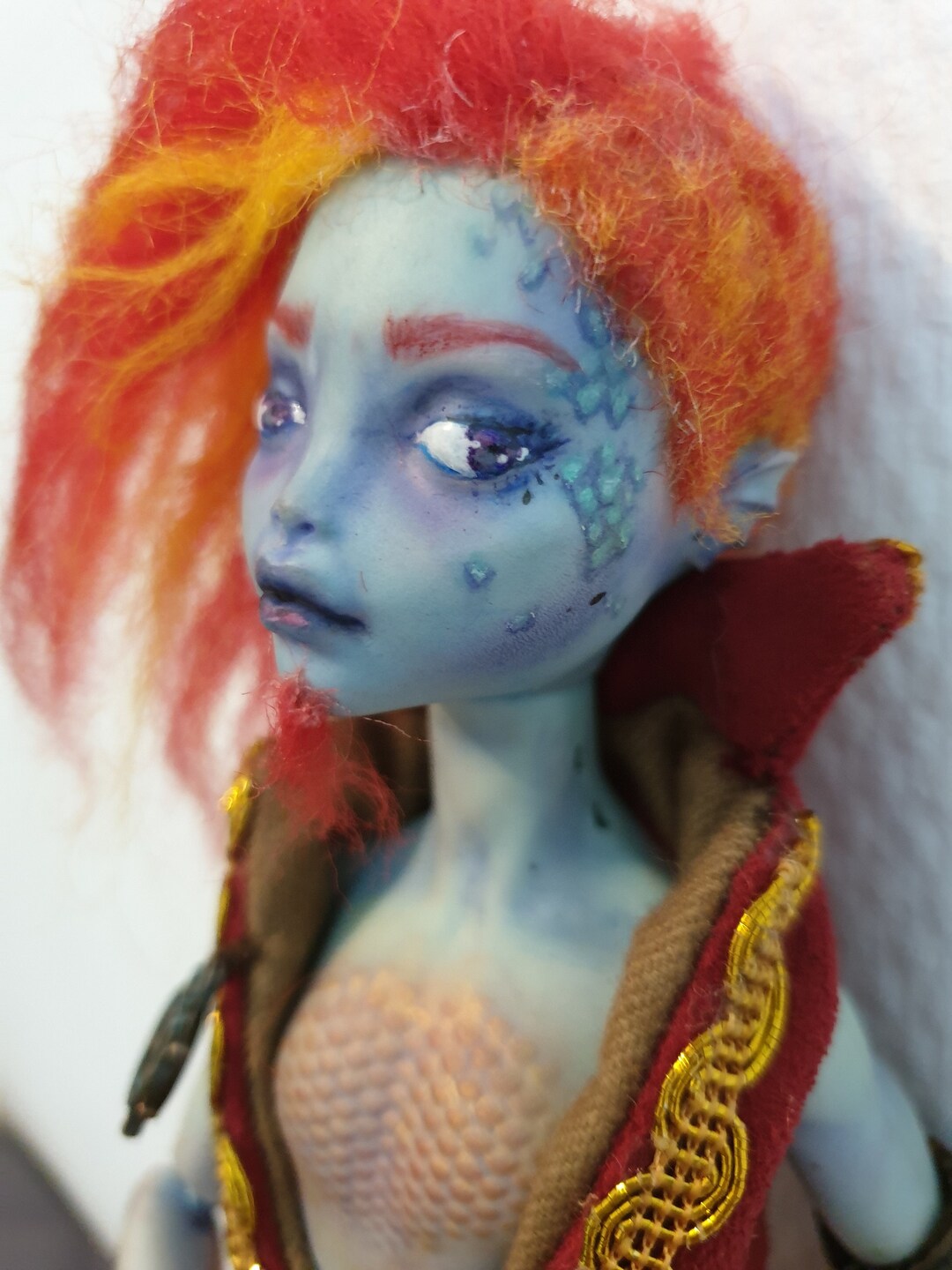 Ooak Monster High Repaint Pirate Sea Monster - Etsy