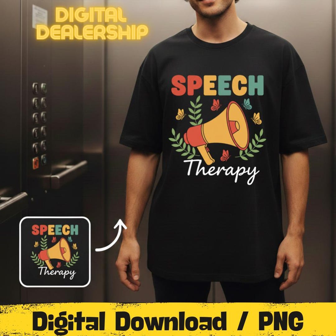 Floral Speech Therapy PNG: SLP Therapist Art (digital Download) - Etsy