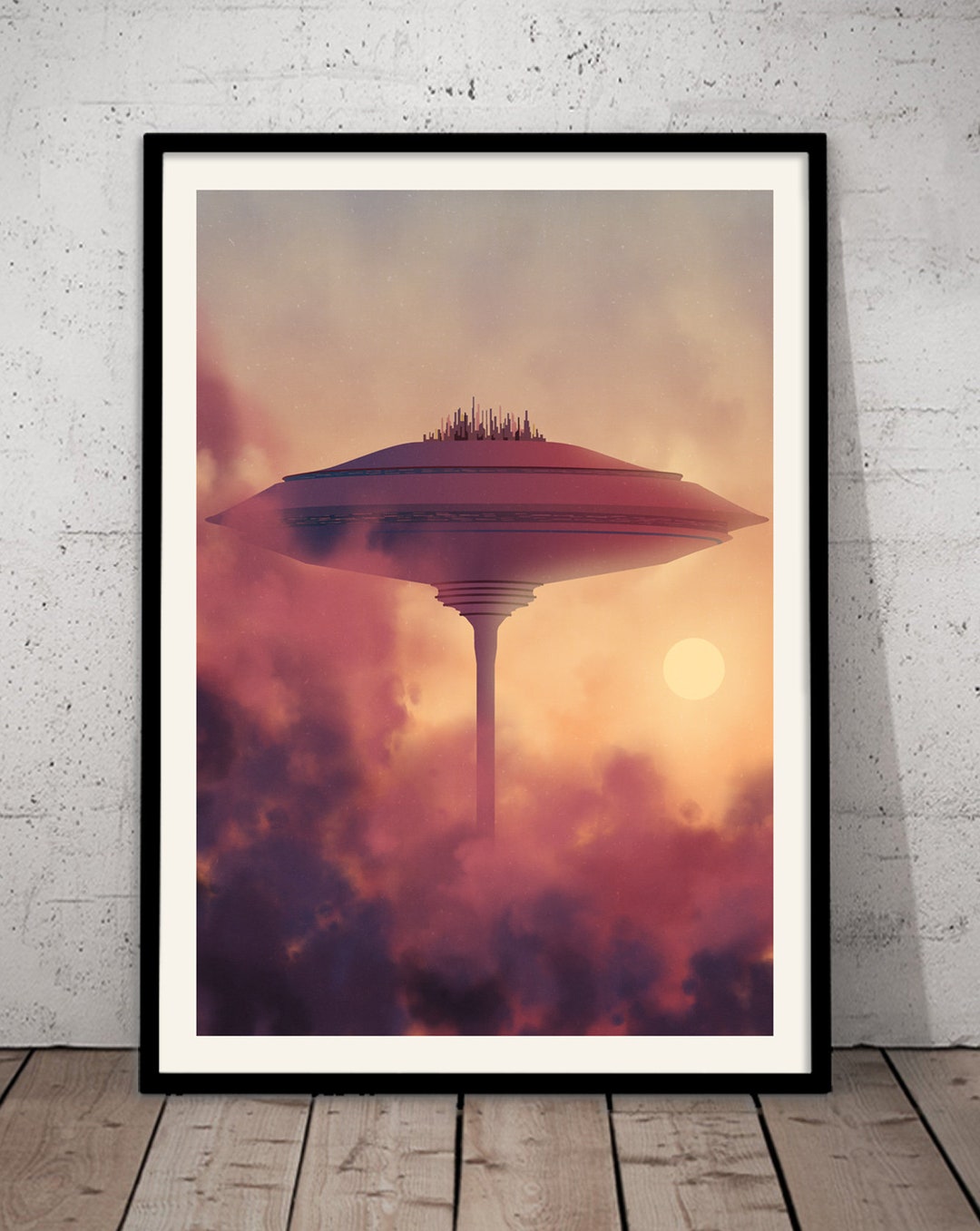 Bespin - Star Wars Travel Poster, Star Wars Planet Minimalist Poster ...