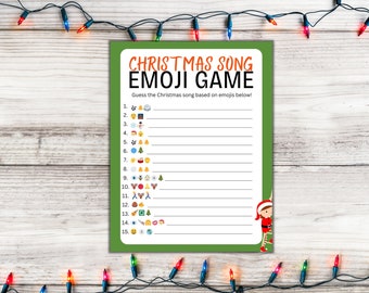 Christmas Movie Emoji Pictionary, Christmas Movie Emoji Game, Christmas ...