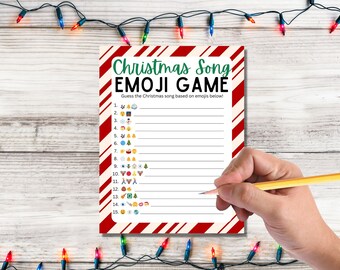 Christmas Movie Emoji Pictionary, Christmas Movie Emoji Game, Christmas ...
