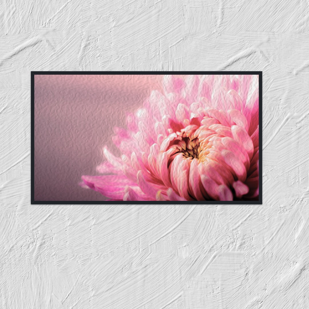 Samsung Frame TV, Flower Frame Tv Art, Digital Download, Instant ...