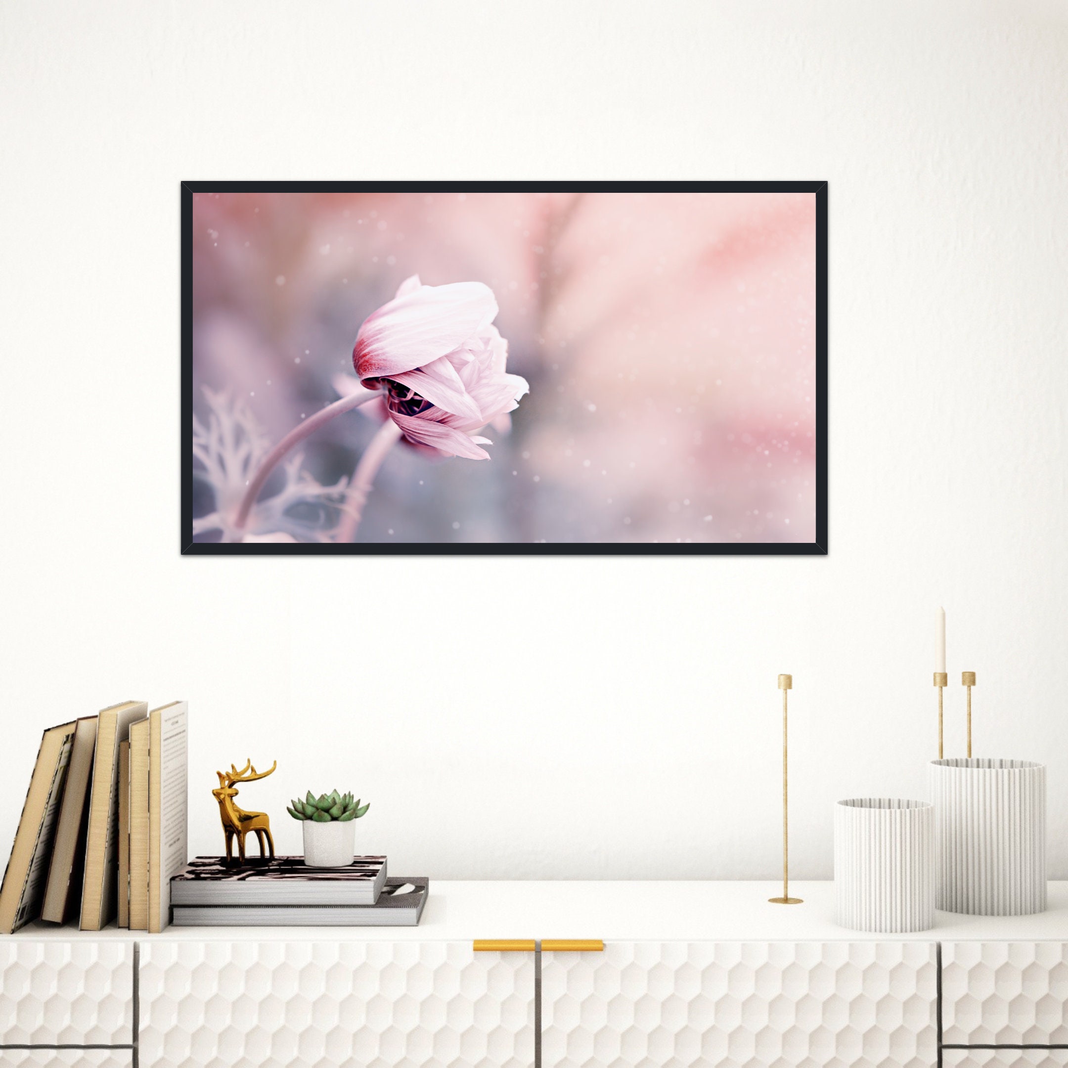 Samsung Frame TV, Flower Frame Tv Art, Digital Download, Instant ...