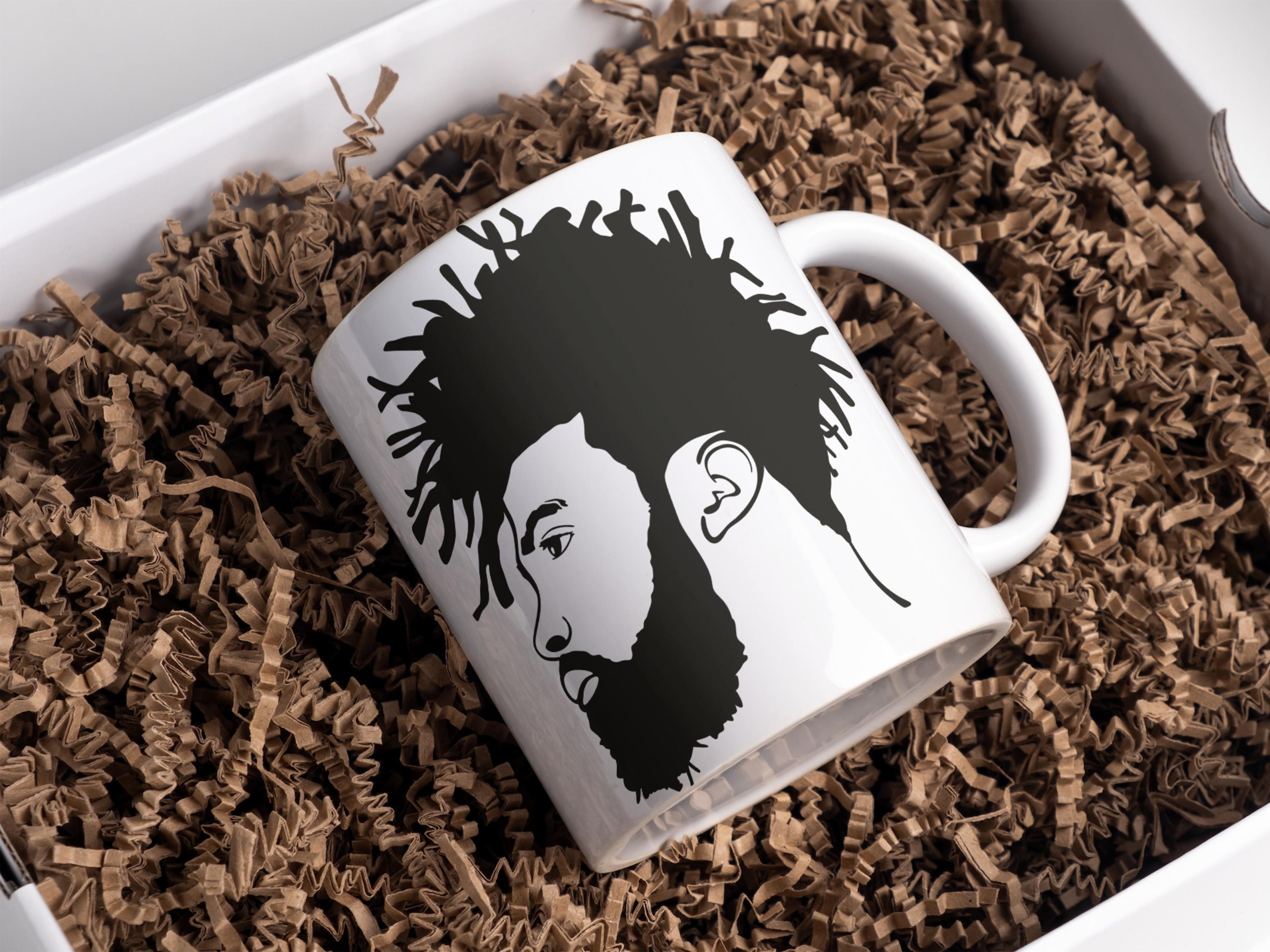 Black Man Svg Afro Man Svg Png Dxf Black King Svg Melanin Etsy Australia