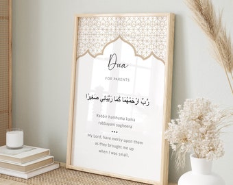 Set of 3 Islamic Wall Art Prints for Children, Printable Muslim Nursery ...