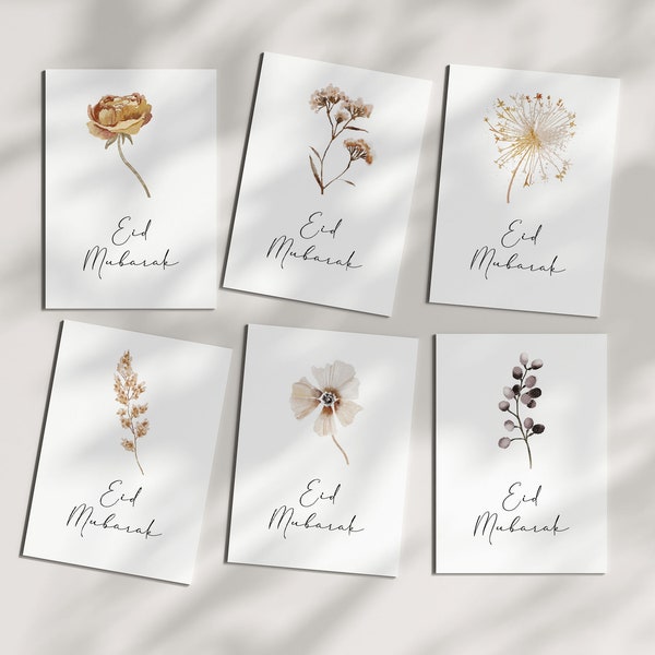 Eid Cards Printable - Etsy