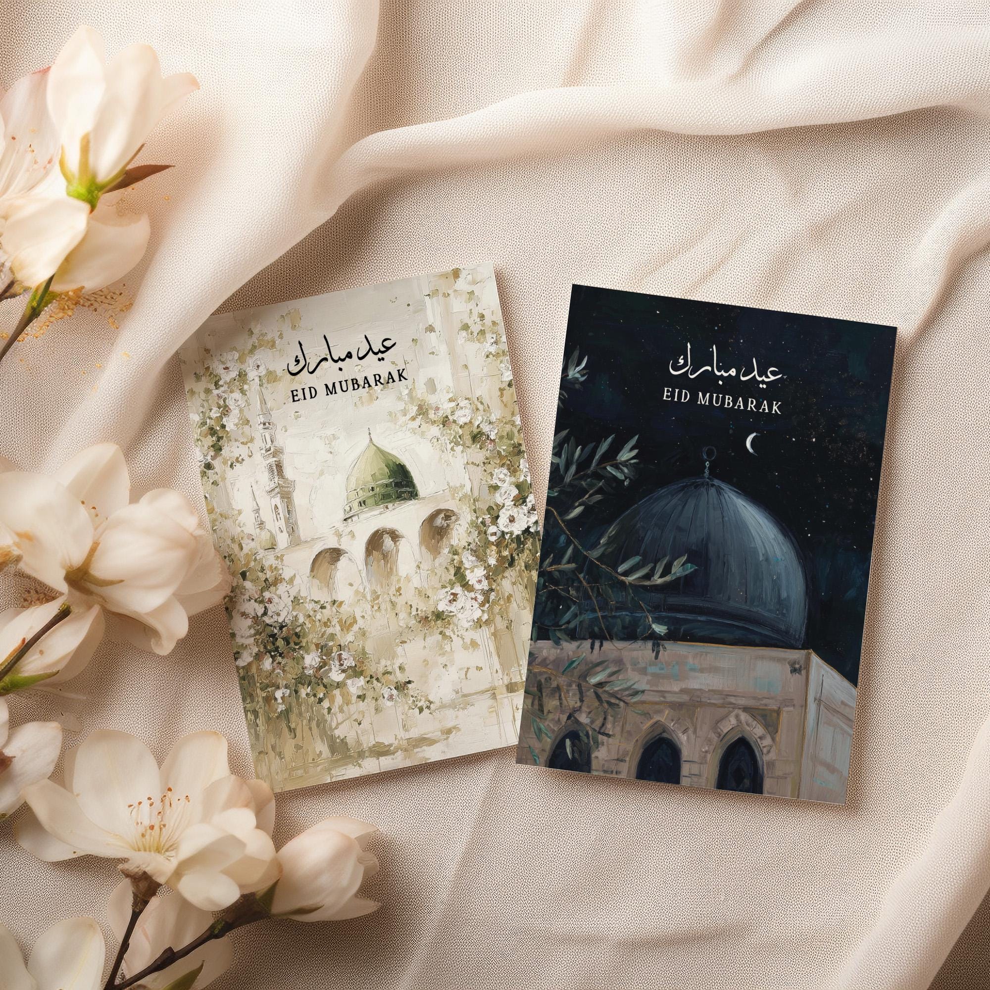 Set of 6 Ramadan & Eid Cards - Digital Download, Ramadan Gifts ...