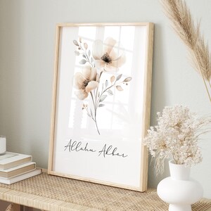 Islamic Wall Art Digital Download, Set of 3 Muslim Posters & Prints ...