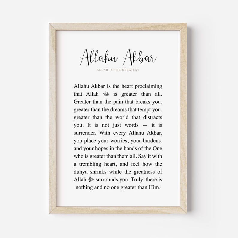 Islamic Digital Wall Art, Set of 6 Printable Muslim Posters and Prints ...