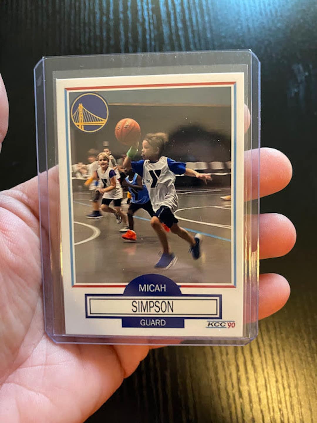 Custom 1990 Vintage "fleer" Basketball Replica Trading Card - Etsy