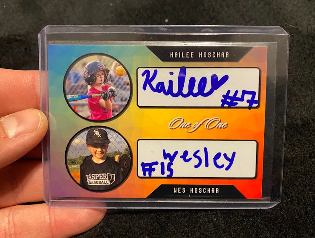 Custom KCC Dual Auto Trading Card (original Design) - Etsy