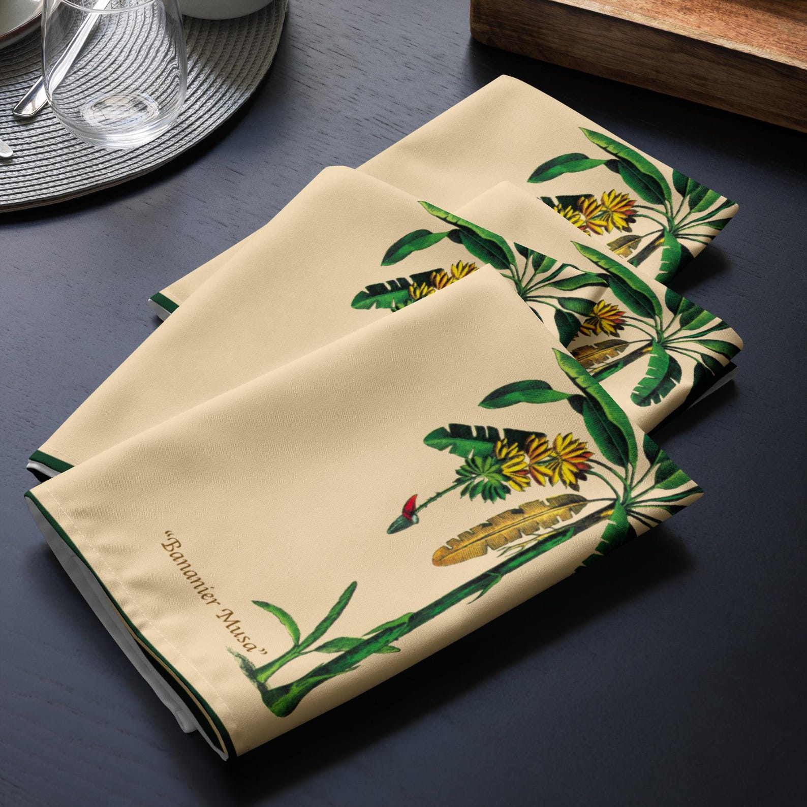 Tropical Cloth Napkins With Caribbean Design Perfect Mother's Day Gifts ...