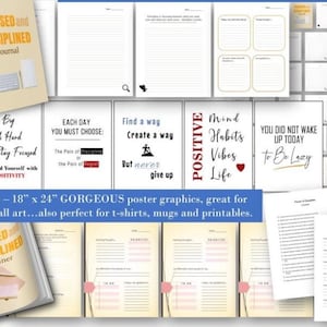 Developing Focus & Discipline, Planner/organiser - Etsy