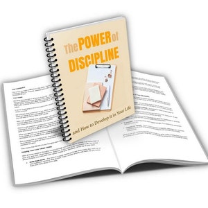 Developing Focus & Discipline, Planner/organiser - Etsy