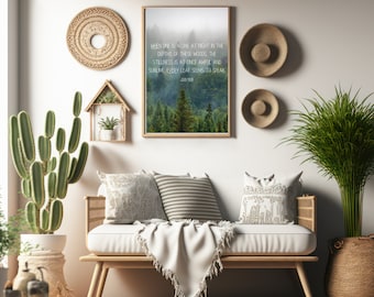 John Muir Quote into the Forest... Digital Art Print - Etsy