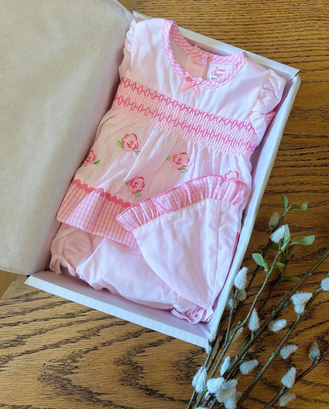 Newborn Dress, Premature Dress, Premature Gift Set, Premature Baby Girl ...