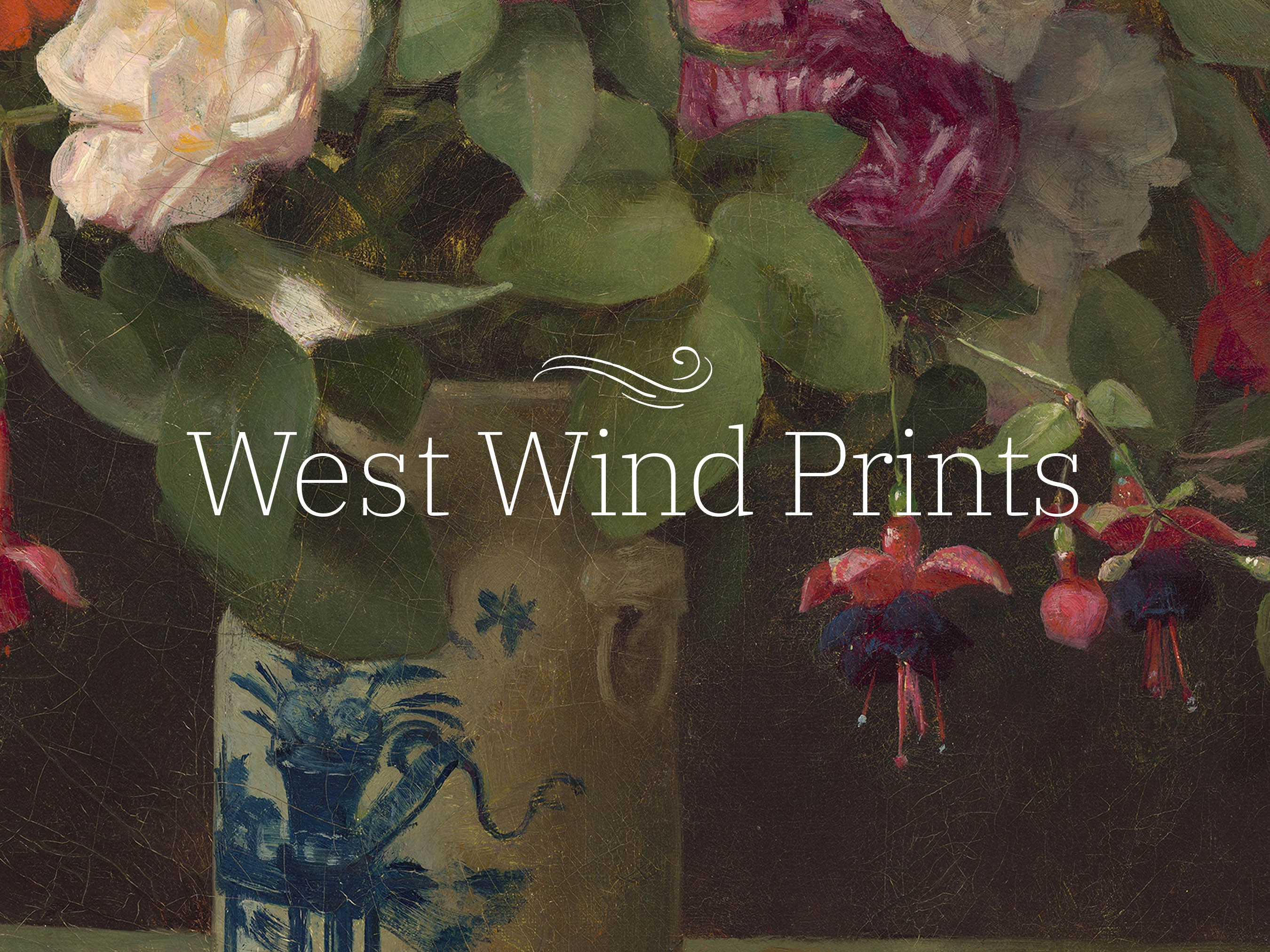 19th Century Oil Painting Ancient Still Life of Flowers in a - Etsy