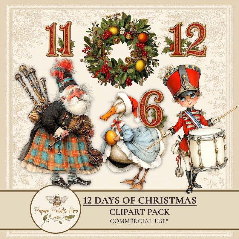 Pear Tree Christmas Cards - Etsy