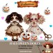 13 Scary Halloween Paper Dolls – Vintage-inspired Printable Spooky ...