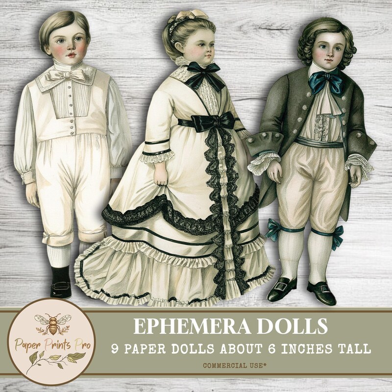 Civil war paper puppets - Etsy.de