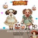 13 Scary Halloween Paper Dolls – Vintage-inspired Printable Spooky ...