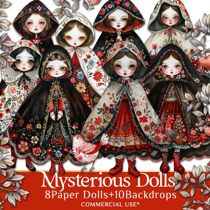 Girls Paper Dolls - Etsy