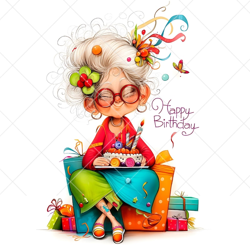 Quirky Grandma Birthday - Etsy