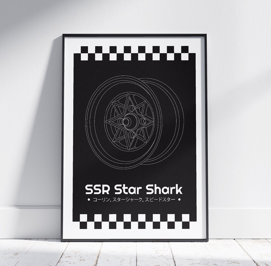 Wheel Poster, Digital Download, Automotive Digital Prints, Car Wheel ...