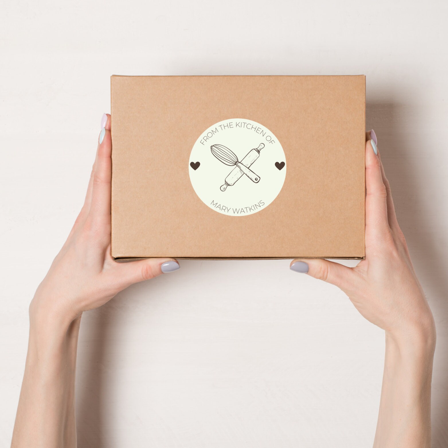 Custom Baking Sticker / Baked Goods Label / Custom Kitchen - Etsy