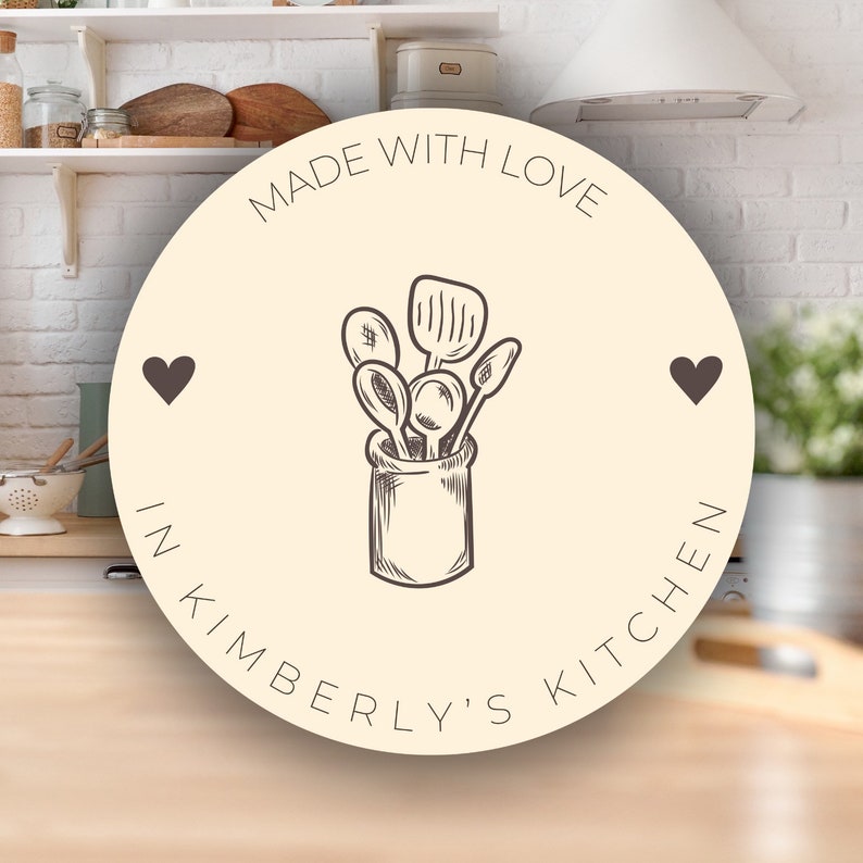 Custom Kitchen Sticker / Kitchen Labels / Baking Labels / Cooking ...
